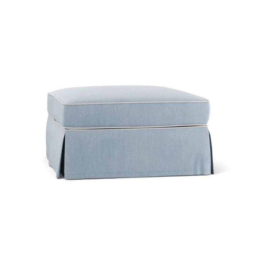 Hamptons Ottoman (Pale Blue) – Inside Home Style