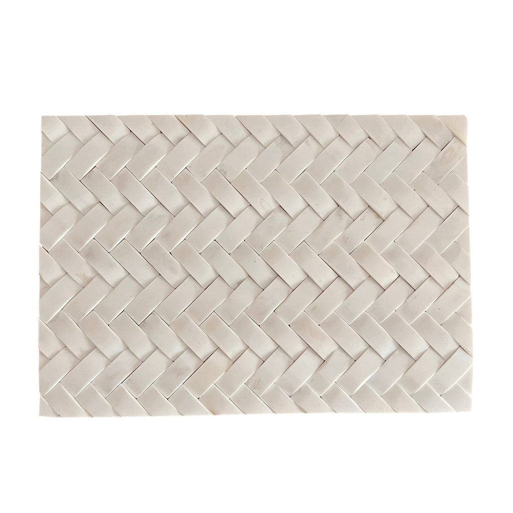 Natural Basket Weave Inlay Box – Inside Home Style